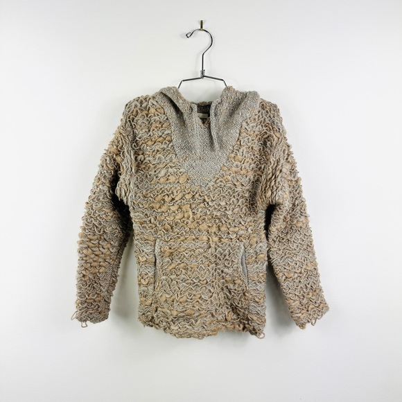Nico Nico | Shirts & Tops | Nico Nico Wool Alpaca Blend Knit Hoodie ...
